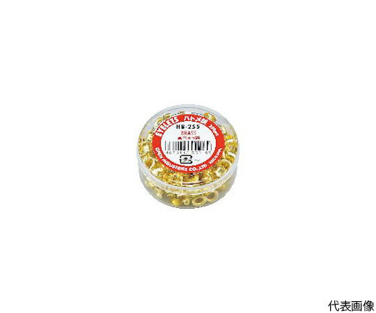 ●ハトメパンチ用のハトメ鋲です。●柔らかく軽い力でカシメられます。■仕様●内径（mm）：4●本体：直径7.5mm×高さ4.5mm●パッケージ寸法（mm）：φ57XH25●材質／仕上：真鍮●原産国：日本●コード番号：808-2014