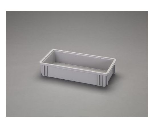 ■仕様●容量：12.6L●サイズ：外寸：560×270×114（H）mm　内寸：523×248×110（H）mm　有効内寸：513×239×100（H）mm●圧縮荷重：13.72kN（1400kgf）●色：ライトグレー●材質：ポリプロピレン...