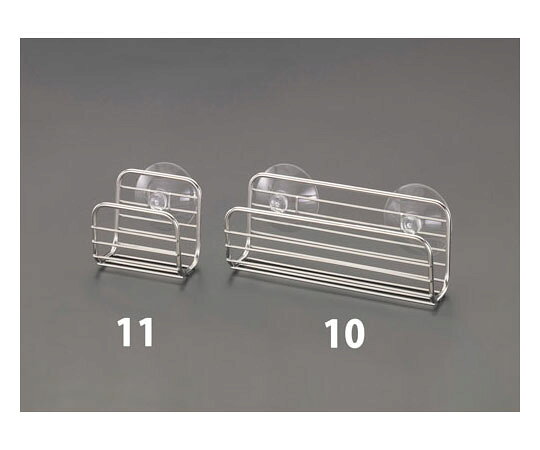 ■仕様●材質：ステンレス●取付け：吸盤タイプ●サイズ：170×54×78(H)mm