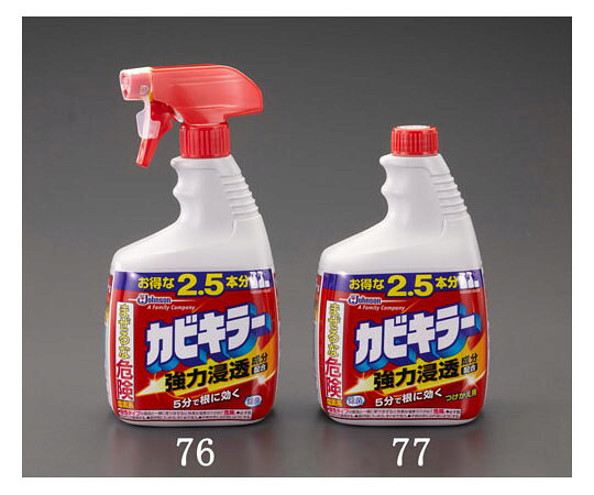 ●ニオイの原因にもなる菌・バクテリアも除菌●カビの根の奥の奥まで強力に浸透します。●ゴムパッキンの黒カビまで、スッキリ落とします。■仕様●内容量：付替用(1000g)●アルカリ性