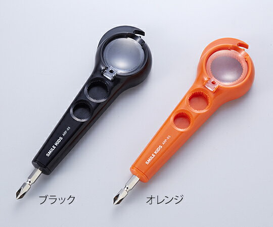 ●ペットボトル、ヨーグルト飲料、ゼリー大小、プルタブ起こしに。●ドライバー付。■仕様●サイズ：155×52×25mm●色：オレンジ