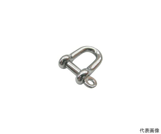●ねじ込みタイプのスタンダードなシャックルです。●連結金具として使用します。■仕様●L（mm）：20●B（mm）：10●d（mm）：10●ねじ径：M5●使用荷重（kN）：0.88●D1（mm）：5●D2（mm）：5●材質/仕上：●▼材質：ス...