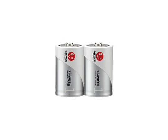 ●国内メーカー製造による使用推奨期限5年のオリジナルアルカリ乾電池●JOINTEXオリジナル●SMARTVALUEスマートバリュー■仕様●仕様：1.5V●規格：単1形●入数：1パック（2本入）●コード番号：365385