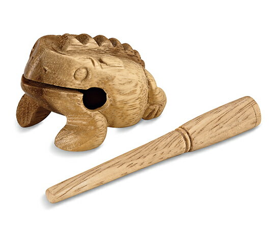 ●スティックで背中をこするとコロコロッ♪とカエルの鳴き声のような音がします。■仕様●材質：ジャムジュリーウッド●サイズ：3.8×6×4cm●重量：16g●付属品：スティック