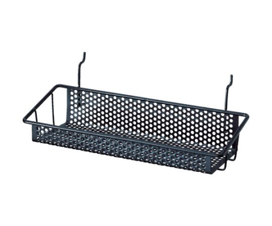 ●壁面の空間を使用し、工具の分類や収納ができます。●工具の収納・分類に。■仕様●色：黒●長さ（mm）：96（90）●品名：カゴ網●幅（mm）：236●奥行（mm）：96（90）●高さ（mm）：67●パンチングボードパーツ●材質／仕上：鉄　粉...