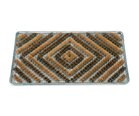 ●ワイヤーとブラシのコンビで泥や雪を落とします。■仕様●サイズ：450×750mm、厚さ20mm●重量：約2.4kg●材質：PP、硬メッキ鉄線●商品コード：69140947