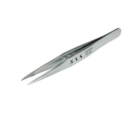 ●板厚2.8mm●強力型ピンセットのハイグレードシリーズ●先端ローレット付きで、保持力を強化。●熱処理を施した強靭な素材を使用し、先端まで厚みを残すことで過酷な使用でも曲がりにくい強度を実現。●プライヤーのように強くつかんでこじる作業も行え...