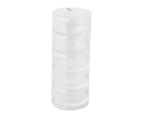 ●5段タイプの収納ケースです。■仕様●生産国：日本●材質：スチロール樹脂●長さ：40mm●重量：48g