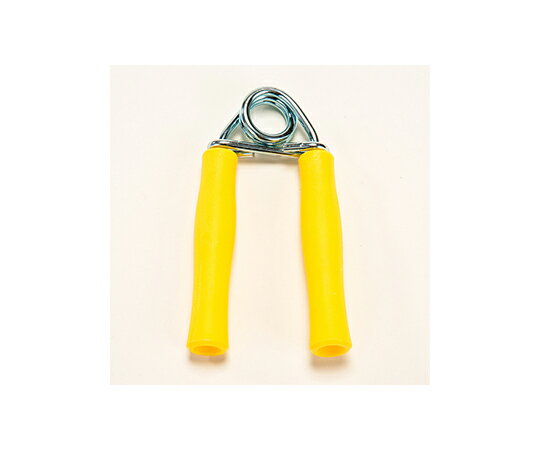 ●日本製元祖！！ハンドグリップ■仕様●自重：83g●材質：本体/スチール、グリップ/ポリプロピレン●強度：約20kg●カラー：黄●握力鍛錬用具●日本製