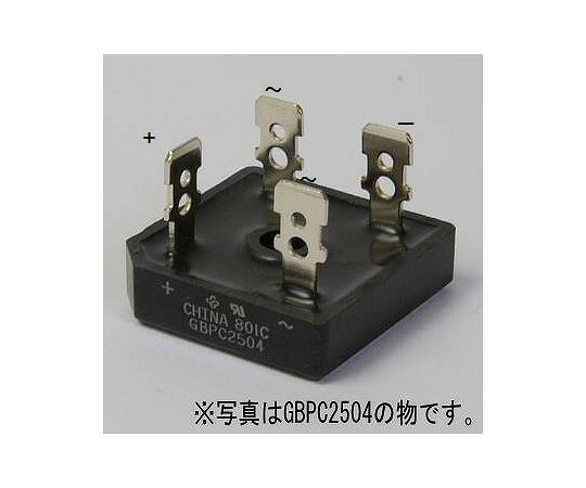 ●パッケージ：GBPC●最大定格/VRRM：200V●最大定格/IFSM（50Hz）：300A●最大定格/IOフィン付：25A●最大定格/IOフィン無：-●VFM（max）：1.1V●VFM条件IFM：-●熱抵抗Rth（j-a）℃/W（ma...