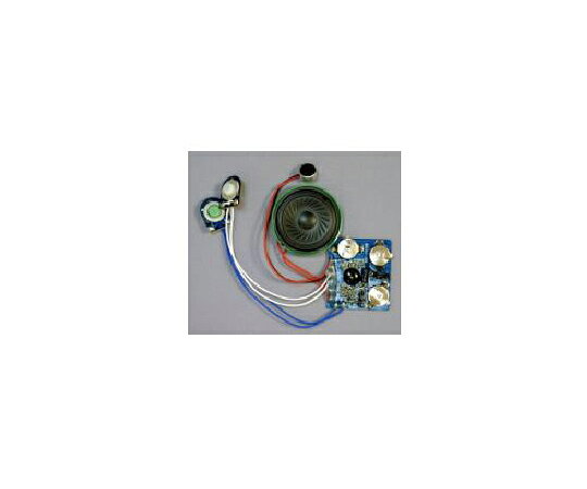 ●使用電池：LR1130ボタン電池3コ（動作確認用として購入時に付属）●録音可能時間：約30秒●電池寿命：新品の電池で1日20回再生した場合に約1年●モジュール基板サイズ：40×35mm●各スイッチ基板サイズ：15×19mm●スピーカサイズ...