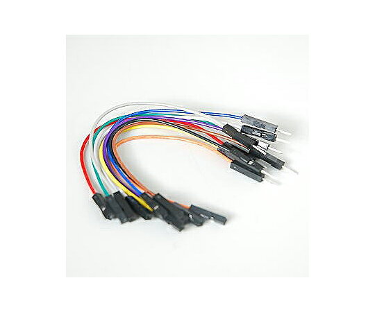 ■仕様●内容：ブレッドボード用JPワイヤー●長さ：100mm●入数：白・黄・青・赤・黒・灰・紫・緑・橙・茶、各1本入り