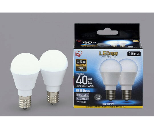 ●トップランナー制度対応、2017年度省エネ法目標基準値達成のLED電球です。●白熱電球のように広範囲に明るい広配光タイプなので、トイレや階段などの照明に最適なLED電球です。●口金サイズがE17口金なので、照明器具を替えることなくご使用い...
