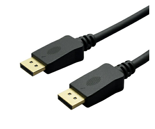 ●DisplayPortを搭載した機器同士を接続するケーブルです。最大4K解像度（3840×2160　60Hz）出力に対応しています。●破損しにくいラッチなし仕様■仕様●コネクタ：DisplayPort　-　DisplayPort●規格：D...