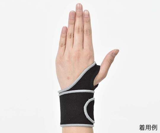 ●生地の表裏がどこでもくっつ面ファスナー不要の固定バンド。●ズレる事がなくオーダーメイドのような装着感で手首を固定します。●サイズ：フリー（本体長さ41cm）●装着サイズ：手首まわり〜28cm●男女兼用●洗濯可（手洗い、陰干し）●1枚入●素...
