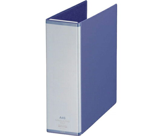 ●製品寸法　幅（W）：315●製品寸法　高さ（H）：90●色：ブルー●マガジンファイル（ワイヤー式）●背紙差替式●規格：A4判S型●ワイヤー：16本付●とじ厚：70mm●表紙：オレフィン素材貼り●芯材：古紙100％●中とじの雑誌やカタログを...