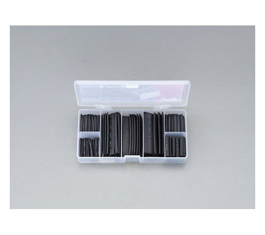 ●110℃の加熱で50％収縮（直径）します。●材質：ポリオレフィン●全長：φ2〜φ5：35mm、φ7〜φ13：75mm●内径（mm）（収縮前・収縮後）：φ2・φ1、φ2.5・φ1.25、φ4・φ2、φ5・φ2.5、φ7・φ3.5、φ10・φ...