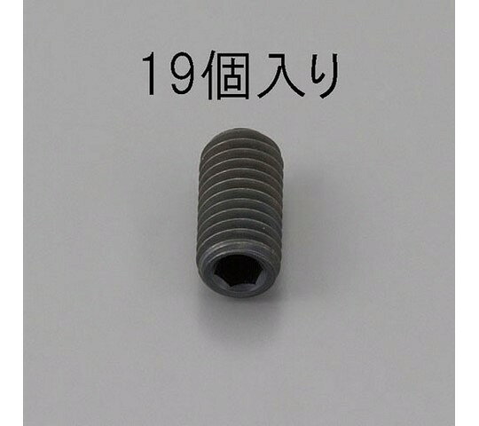 ●材質：鉄(黒色クロメート)●並目ねじ●サイズ：M4×4●入数：19個●コード品番：EA949MP-404