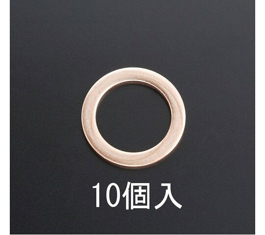 ●材質…銅●内径×外径×厚み…18×24×1.5●入数…10●コード品番：EA949YT-18B