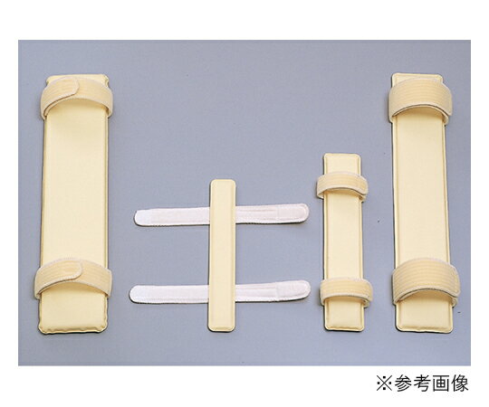 ●本体表面は、汚れを落としやすいプラスチックシート製です。●固定用ベルトは、穿刺部位に応じて位置を移動できます。●3、5、7号は、固定部位に合わせて本体が曲げられます。●幅×長さ：5.0cm×30.0cm●入数：1箱(3本入)