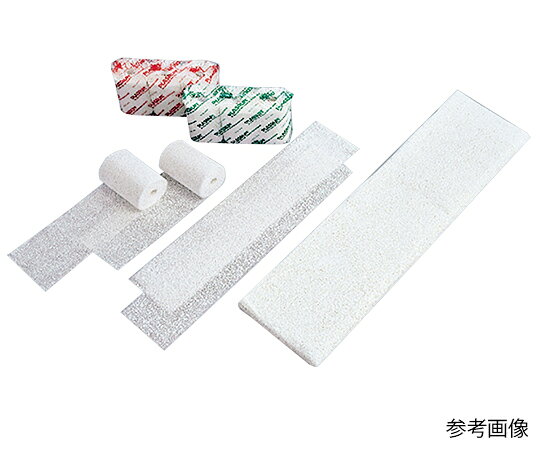 プラスランR　ギプス　赤2裂ロール 12巻入 10051 アルケア■特徴■●ドプス包帯●ガーゼ基布により、細部のモデリング性に優れています。●粉落ちが少なく水が素早く浸透しますので、操作性に優れています。■仕様■●幅×長さ：150mm×4....