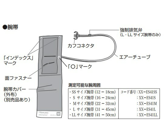 ●適合腕周(cm)：12〜18●※管理医療機器です。