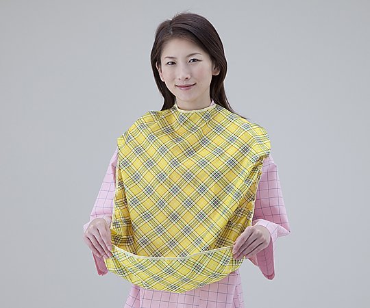 ●幅×丈：580×880*mm*●材質：ポリエステルタフタ100％スーパーボンネット加工（超撥水）●洗濯方法：洗濯可（40℃）／乾燥機不可●マジックテープ式●首周り：約35〜45*cm*●耐水性・耐洗濯性に優れています。●調節可能なギャザー...