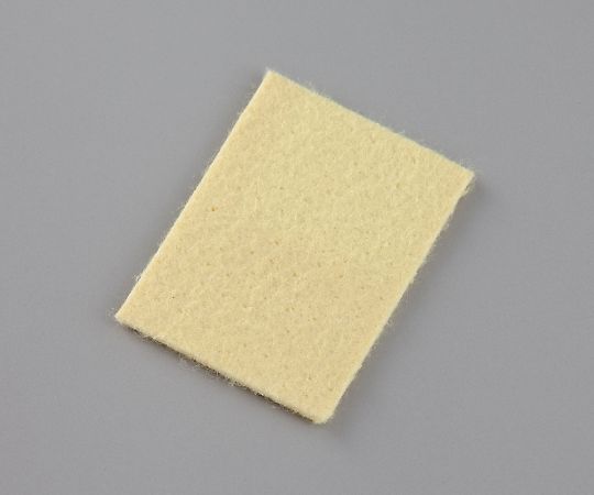 ●材質：p-アラミド●比重：1.44●強度（g/de）：22●伸び率（％）：4●溶融点（分解点）（℃）：427●耐熱性（常用温度）（℃）：180●耐酸性：×●耐アルカリ性：○●耐候性：×●用途例：アスベスト代替、耐熱緩衝材●サイズ（mm）：...