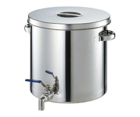 オオモリ ボールバルブ付タンク（ハカマ無し）　65L　φ430 1個●ボールバルブ付タンクのリーズナブルな袴なしモデルです。●サイズ（mm）：φ430×450●容量（L）：65