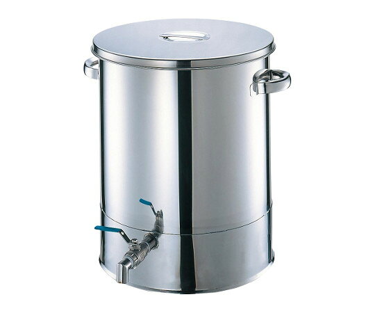 オオモリ ミニバルブ付タンク　4L　210φ 1個●ボールバルブ付タンクの小容量用が出来ました。●サイズ（mm）：φ180×180