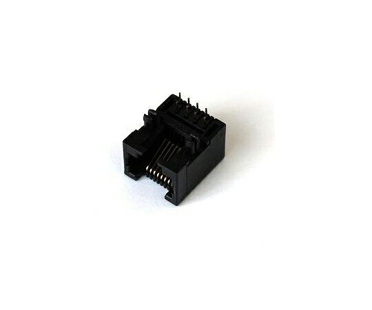 Linkman 8極8芯RJ45基板実装モジュラージャック 1個●ハウジング：ポリエステル　UL94V-0●コンタクト：金メッキ