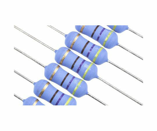 TE　Connectivity 酸化金属皮膜抵抗器　ROX2Sシリーズ　470Ω　2W　±5％ 1袋(10個入)●2W金属酸化皮膜抵抗器、　ROX2Sシリーズ、アキシャル●ROX2Sシリーズは難燃性を備えた高出力金属酸化皮膜抵抗器です●過負...