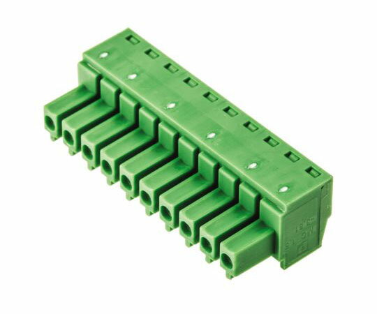 Phoenix　Contact 中継用端子台　10極　3.81mm　ピッチ　MINI　COMBICON　MC 1袋(5個入)●UL　（E60425）、CSA　（LR13631）●Phoenix　Contact　MINI　COMBICON　M...