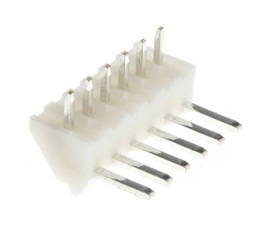 JST 基板ヘッダ　6極　1列　ライトアングル　電線対基板　2.5mm　NHシリーズ 1袋(10個入)●JST　NHシリーズ2.5mmスルーホール基板ヘッダ●2.5mmピッチスルーホール基板ヘッダシリーズは、JST　HVQとNHシリーズの電...