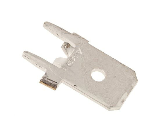 TE　Connectivity はんだタブ端子、ソルダータブ端子　非絶縁　ストレート　6.35x0.83mm 1袋(100個入)●TE　Connectivity　FASTON　250基板実装タブ端子●FASTON　250基板実装タブ端子は、...