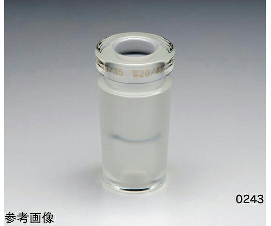●ホウケイ酸硝子1級（JR-1）を使用しています。●内部メス摺合：24/40●外部オス摺合：29/42●全高（mm）：56