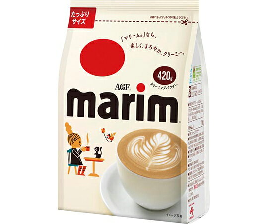 ●インスタントコーヒーやレギュラーコーヒー、紅茶などのコクを引き立て、まろやかな味わい、すっきりした後味に仕上げるクリーミングパウダーです。粉末なのでコーヒーを冷まさずにお楽しみいただけます。●内容量：420g●ブランド：マリーム●賞味期限...