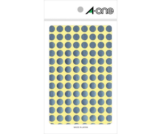 ●豊富なカラーで識別に便利な丸型のラベルです。●グラフや分布図の作成に●在庫管理などの色分け表示に●ラベルサイズ直径（mm）：9●色：銀●面付：8列×13段（104片）●1パック内：832片●厚さ（mm）：0.09●ラベル厚さ：0.09mm...