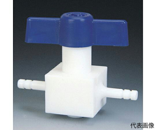 ●本体がPTFE、ハンドル部分がPPとなっております。●送液用●タケノコ外径（mm）：8●全長（mm）：58●オリフィス径（mm）：3●高さ（mm）：48●幅（mm）：24●タケノコジョイント仕様●材質／仕上：PTFE／PP●質量：60g●...