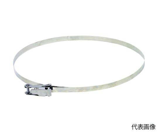 ●ラチェット式で簡単・確実に固定できる締付金具付の丈夫なステンレス製バンドです。●ポール・柱への器具・機器取付板などの取付用。●幅（mm）：10●長さ（mm）：900●厚さ（mm）：0.3●適合径：Φ250以内●ポールバンド（ステン）●締付...