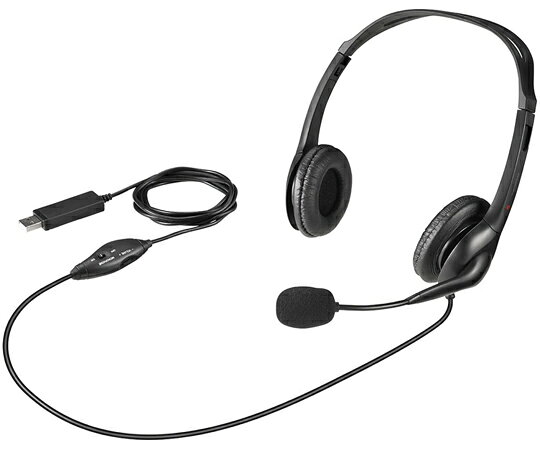 ●USB接続●両耳ヘッドバンド●40mm大型ドライバー採用●ノイズキャンセリングマイク搭載