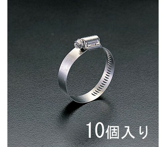 ●耐腐食性の高いステンレスなので船舶等への使用に適しています。●入数は10個入りです。●適合直径：181〜254mm●バンド幅：14.2mm●六角（-）ねじ：5/16"（8mm）●材質：スクリュー：SUS305、バンド：SUS302