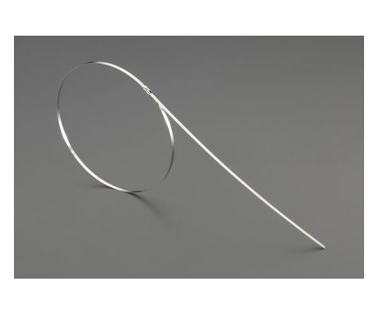 ●結束ツールはEA463FWを使用して下さい。●入数は10本入りです。●材質：SUS304●全長：300mm●幅：4.6mm●最大直径：80mm●厚み：0.25mm●重量：約3g（1本あたり）●耐荷重：45kg●使用温度範囲：-60〜300℃