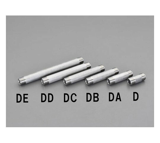 ●ねじ径：R1/4”●全長：100mm●使用温度：220℃●最高圧力：2MPa●材質：SUS304（SUS304TP）●コード品番：EA469DB-2A