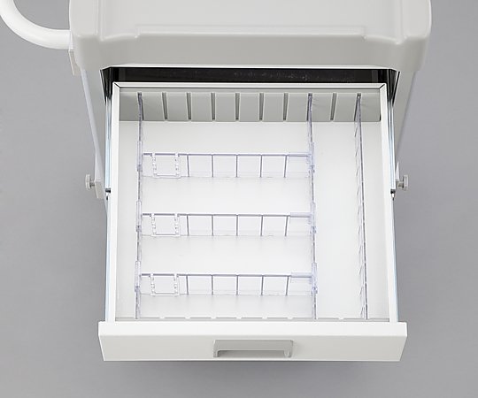 ●移動時に壁等を傷付けにくいバンパー付きで、耐久性に優れています。●仕切板セット（中引出し用）●タテ×3枚・ヨコ×4枚