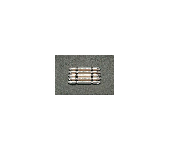 ●六角シャンク：1/4"●マグネット付●サイズ：#2●全長：45mm●入数：5本●錆に強い無電解ニッケル表面処理
