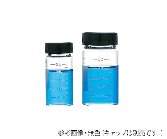 日電理化硝子 目盛付バイアル（水質検査瓶）　瓶のみ　茶　10mL　50本入　GV-10 1箱(50本入)●オートクレーブ・乾熱減菌に対応。●※目盛は目安（±3％）であり、保証値ではありません。●用途：水質検査、大腸菌検査、目盛付汎用など●色...