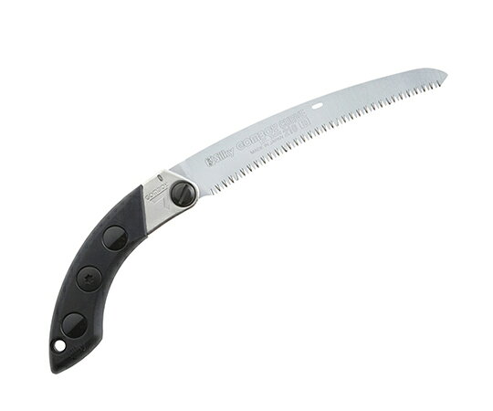●ゴムボーイカーブの刃がサヤ入り鋸で使えます。●剪定・枝打ち作業用鋸。●抜き差し便利で切れ味抜群です。●足場が不安定な場所や肩より上での作業等、様々な場所で快適に剪定できます。●カーブした刃は、直刃鋸と違い、刃が自然に食い込むので、引き下ろ...