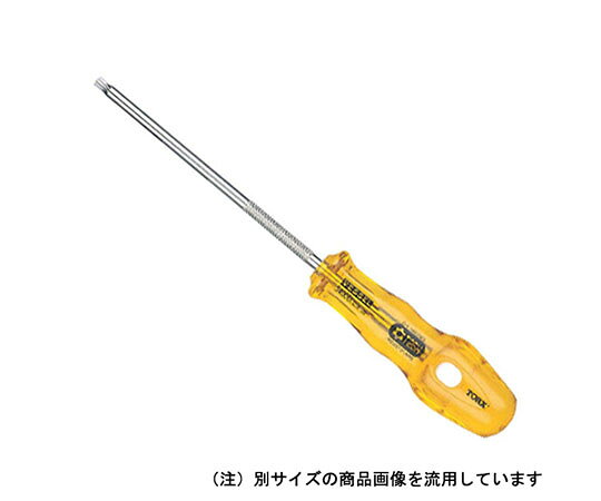 ●パワーグリップトルクスドライバーです。●トルクスねじの締付け作業。●刃先の精度を保つシャンパンゴールドメッキです。●柄は、アセテート樹脂、エルゴノミックデザインになっています。●ハンガーにかけられる穴付きです。●タンパープルーフネジ(いじ...
