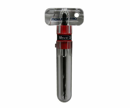 ●これ1本で3役こなします。●下穴あけ・ドライバービット・ヒートン廻し機能付き手廻しドリル。●木ネジ径3.1〜4.5mm用の下穴錐がついています。●プラスNo.2のドライバービットがついています。●ヒートンを切り込み部分に差し込んで回せば手...